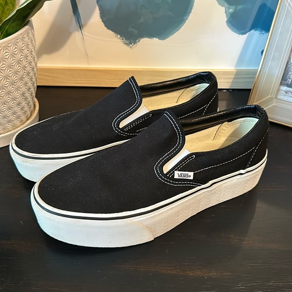 Vans | Shoes | Vans Classic Platform Slipon Sneaker | Poshmark